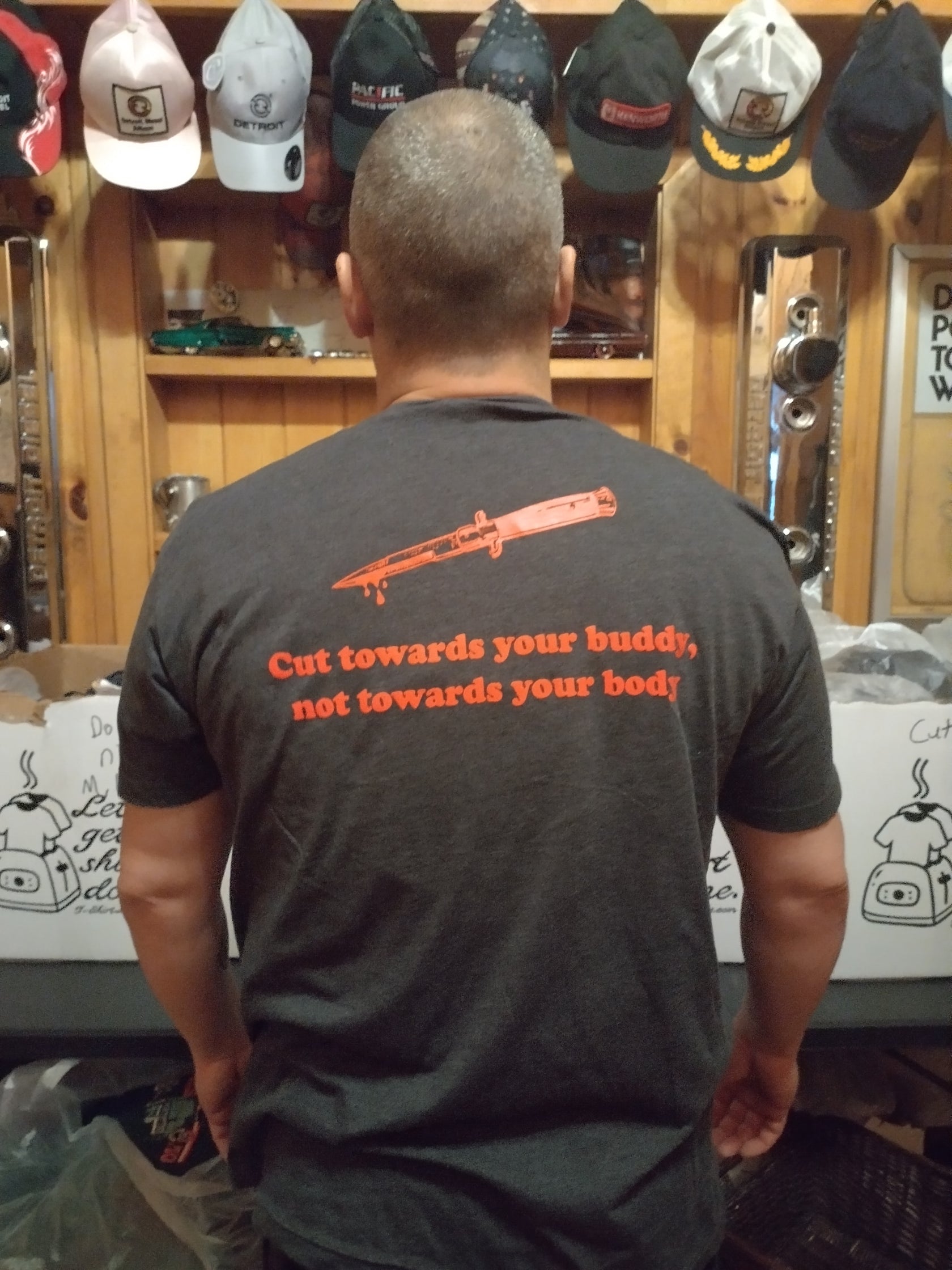 Cut Towards Your Buddy T-Shirt – Ol2Stroker.com
